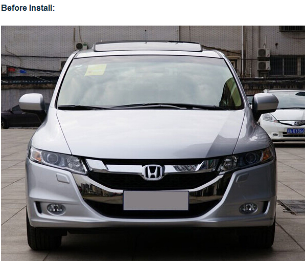 HONDA Odyssey DRL LED Daytime driving Lights turn signal indicators