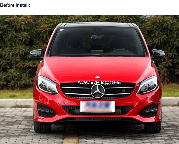 Mercedes-Benz B class W246 B180 B200 B260 Front Grille logo LED Light ...