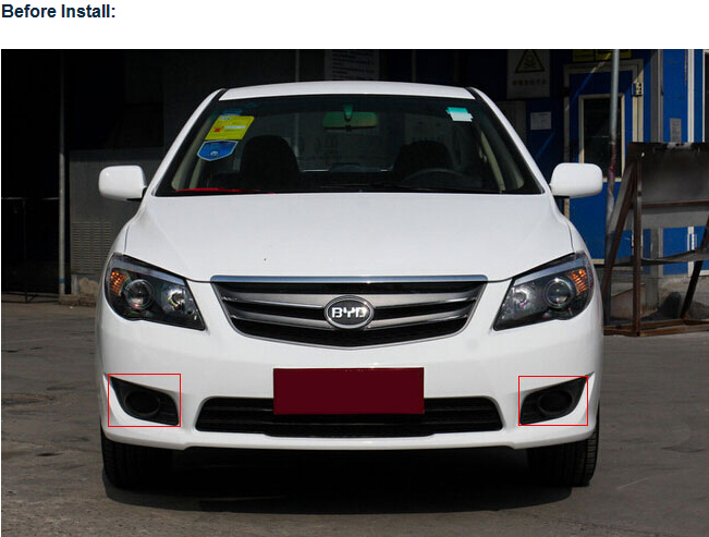 BYD L3 DRL LED Daytime driving Lights Car front daylight autobody light