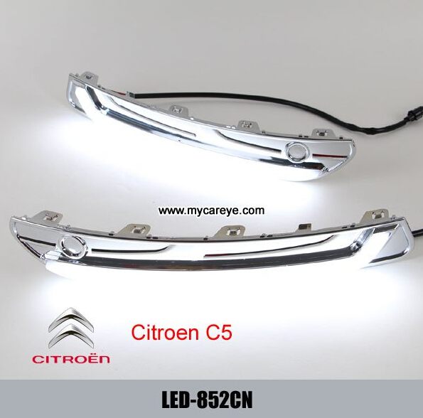 Citroen C5 DRL LED Daytime Running Lights daylight china suppliers