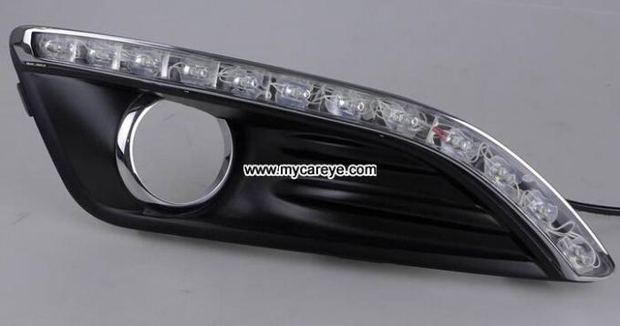 Ford Fiesta DRL LED daylight driving Light auto turn signal autobody