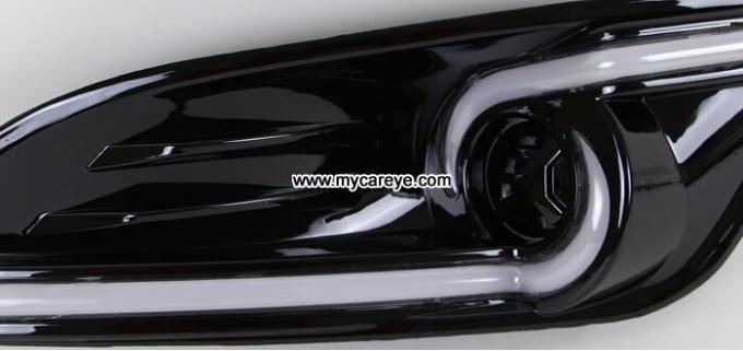 Ford Fiesta DRL LED daylight driving Lights guide turn signal for cars
