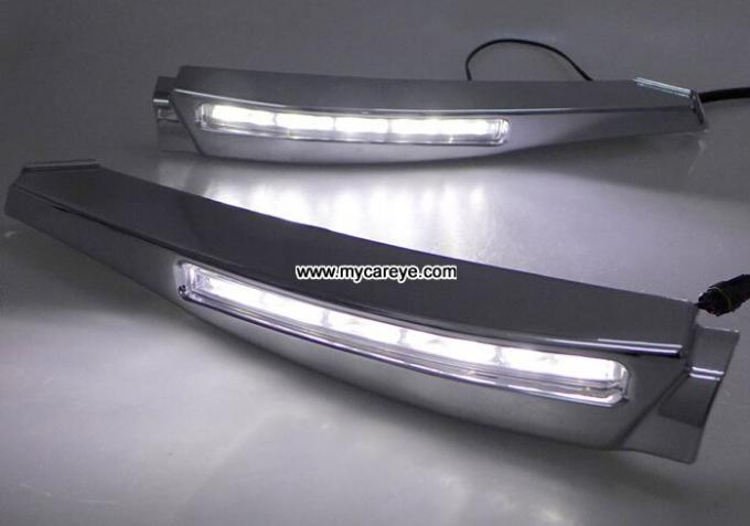 Jaguar XF DRL LED Daytime Running Lights Car front light upgrade LED