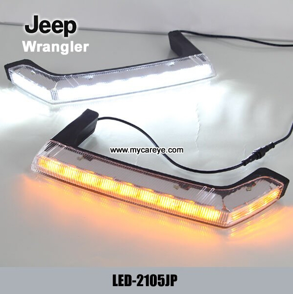 Jeep Compass DRL LED daylight driving Lights turn signal indicators
