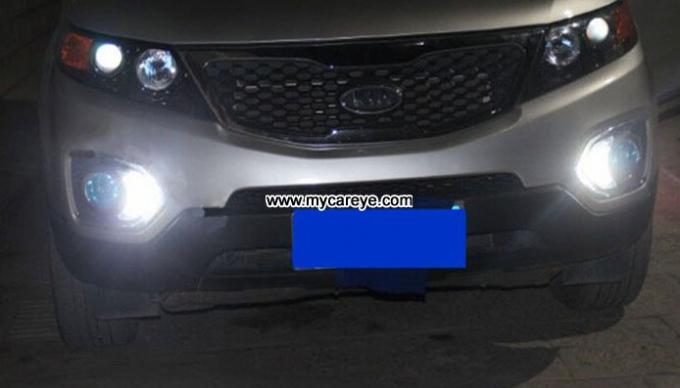 KIA Sorento DRL LED Daytime Running Lights Car front driving daylight