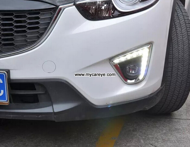 MAZDA CX5 CX-5 DRL LED Daytime Running Light Car driving lights daylight