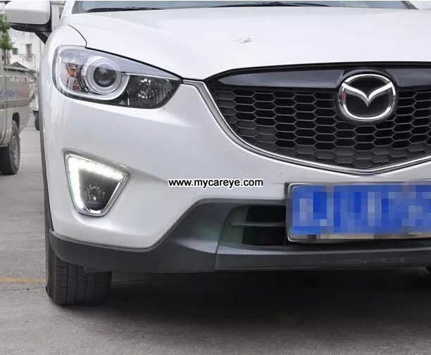 MAZDA CX5 CX-5 DRL LED Daytime Running Light Car driving lights daylight