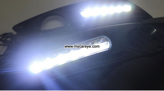 Nissan Pulsar car DRL LED Daytime Running Lights turn signal indicators