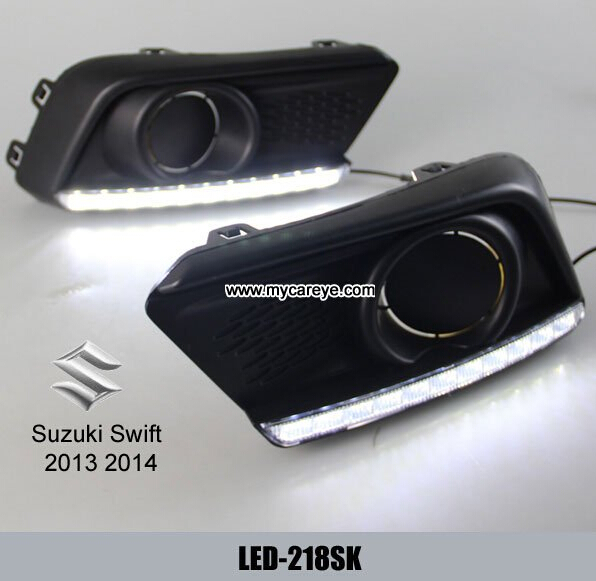 Suzuki Swift 2013 2014 DRL LED Daytime Running Lights driving daylight