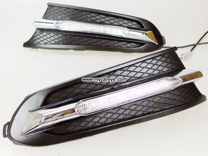 Volkswagen VW Polo DRL LED Daytime driving Lights Car front daylight