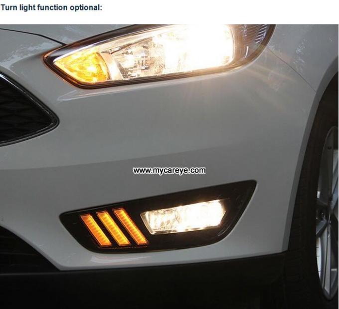 Ford Focus 2015 DRL LED Daytime Running Light driving lights aftermarket